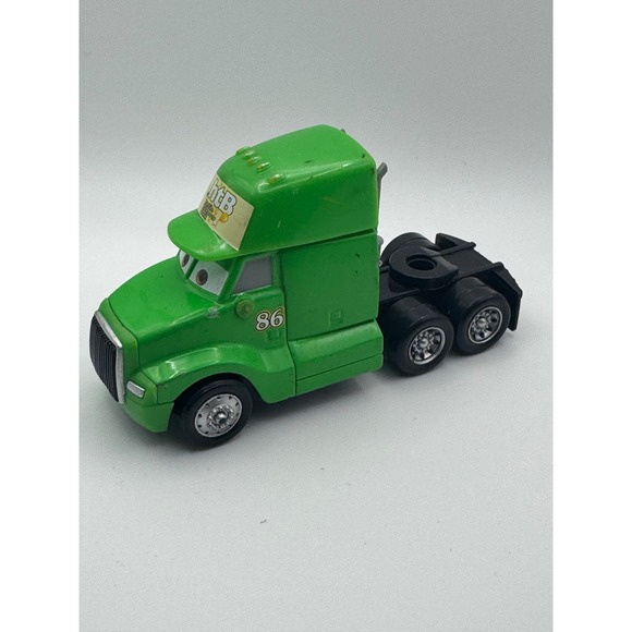 Disney Pixar Cars | Toys | Disney Cars 86 Green Hostile Takeover Bank ...